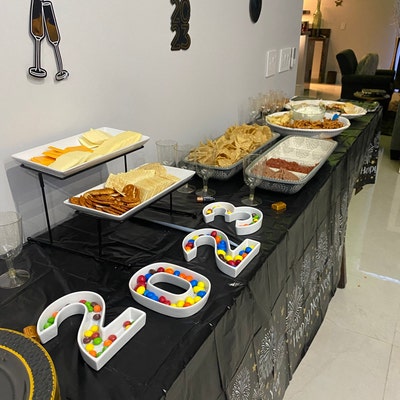 Number Dishes, Graduation, Wedding, Birthday, New Years, Showers ...