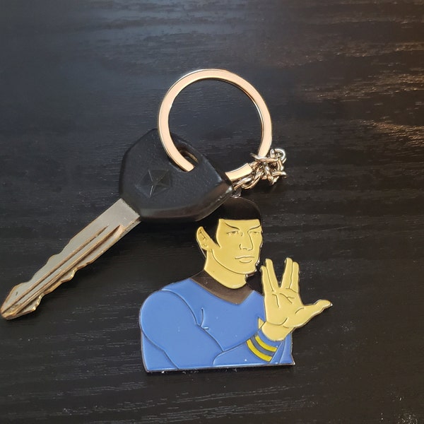 Hello My Name is Mr. Spock Name Tag Enamel Lapel Pin - Etsy