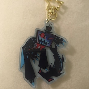 Holographic Voxval Acrylic Charms - Etsy UK