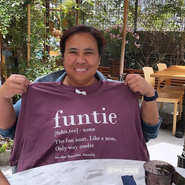 Funtie Definition Shirt, Auntie Shirts, Aunt T Shirt, Mother's Day ...