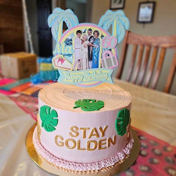 Golden Girls Cake Topper - Etsy