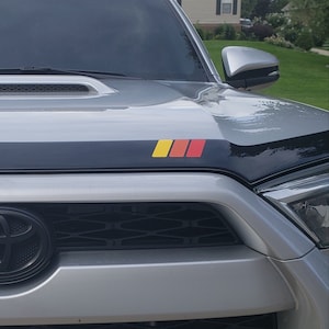 Many Colors & Sizes Retro Racing Stripes Rainbow Vinyl Die Cut Decal ...