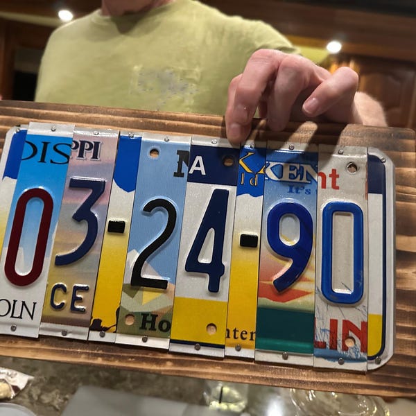 1970 Ohio HEK License Plate, Vintage License Plate, Ohio License Plate ...