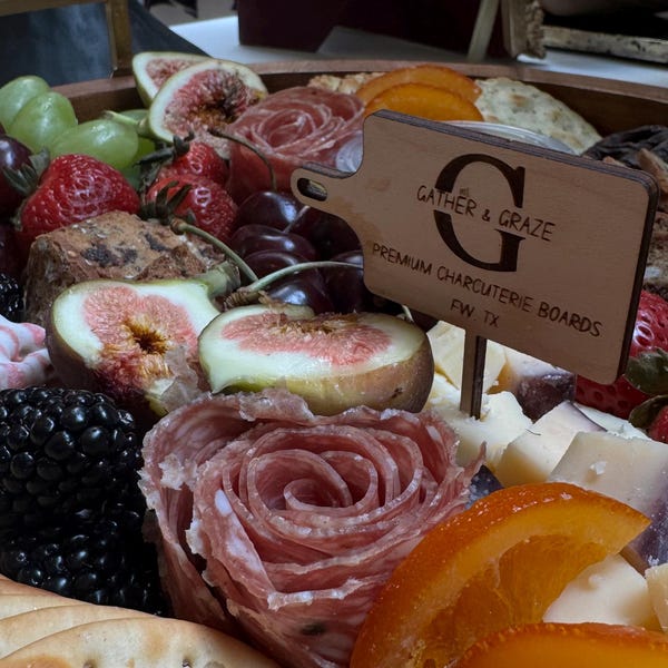 Custom Cheese Marker Tag Charcuterie Board Wood Cheese Labels Custom ...