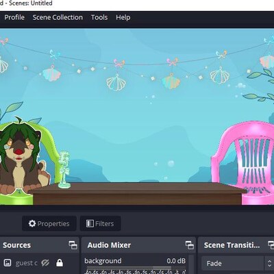 Seaweed Bubble Animated Screen Package/stream Overlay/stream Package ...