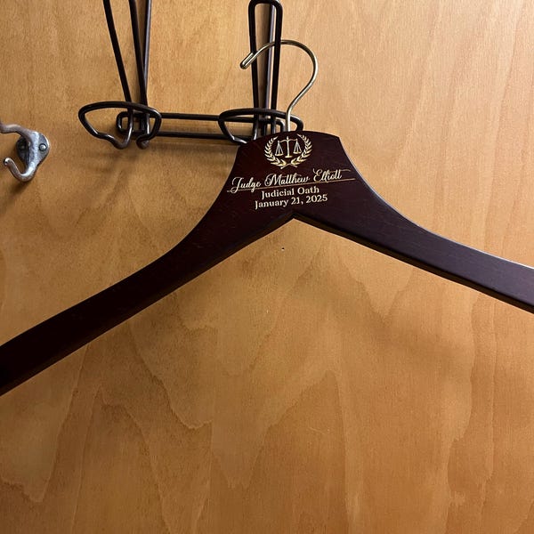 1st White Coat Hanger, Personalized Nurse Practitioner Hanger, Nurse ...
