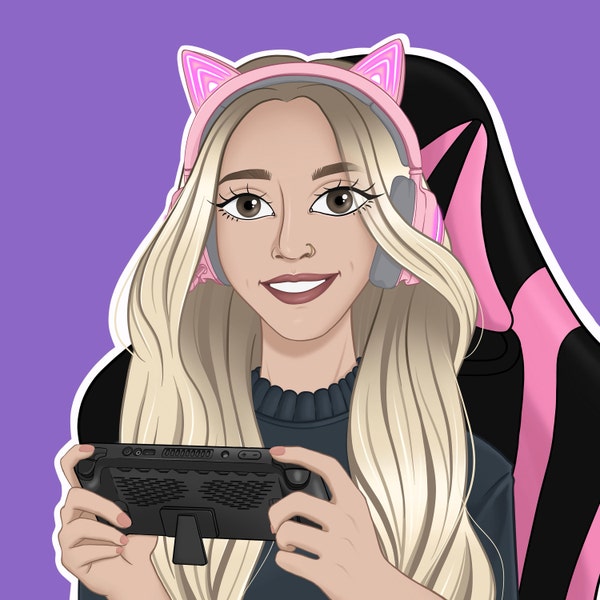 Custom Pngtuber Avatar for Twitch Streamers, Discord, Youtube, Tiktok ...