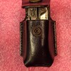 Horizontal Leather Sheath for Buck 110 Folding Hunter Knife / Buck 112 ...