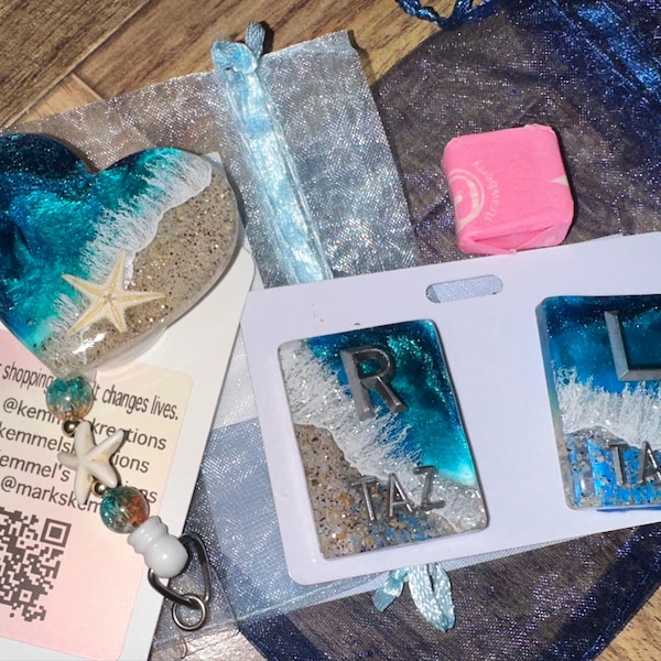 Ocean Xray Markers, Beach Waves Radiology Lead Markers With Initials ...