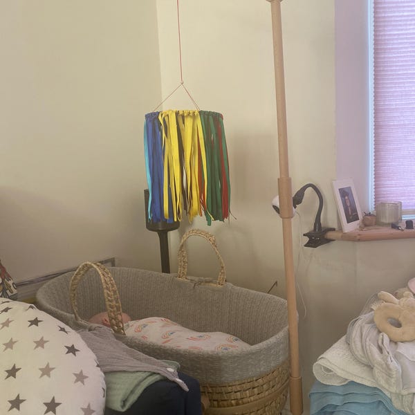 Montessori Ball Cylinder, Montessori Rattle Roller, Wooden Baby Rattle ...