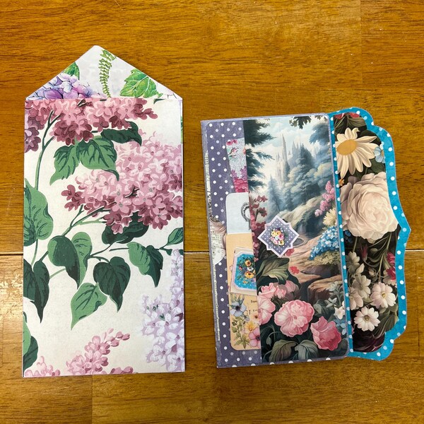 50 Page Pretty Pink Kitty Junk Journal Kit, Printable Journal Kit, DIY ...