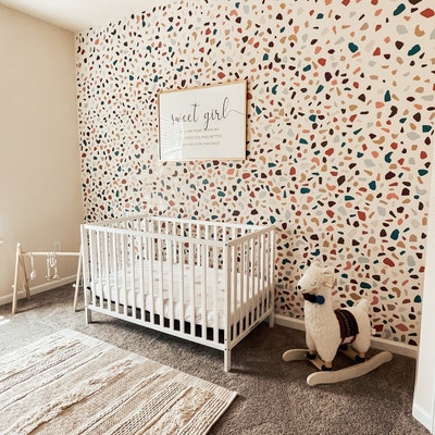 Terrazzo Wall Decals Stones Wall Sticker, Terrazzo Sticker, Multi ...
