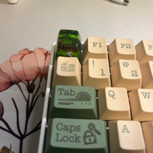 Retro Gaming Handmade Artisan Keycaps for Cherry MX Mechanical Gaming ...