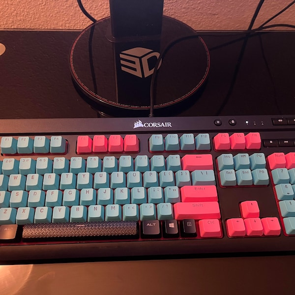 Build Your Own! * Dual-tone * Color 104 PBT Backlit Custom Keycap Set ...