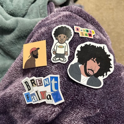 Brent Faiyaz Sticker Pack Brent Faiyaz Stickers Brent Faiyaz Merch ...