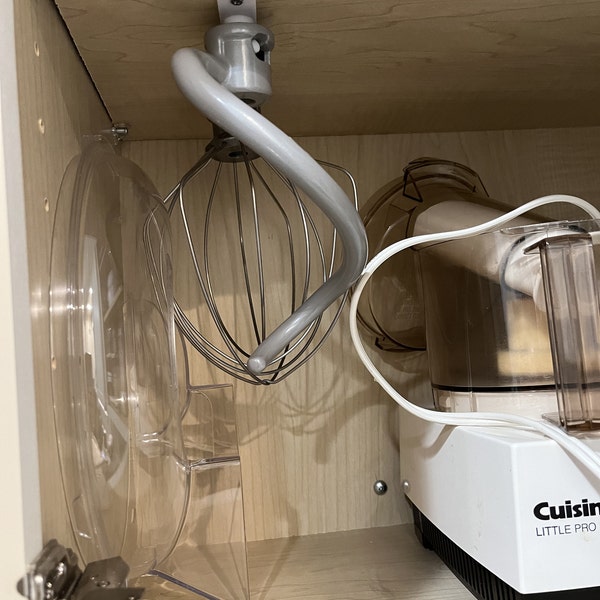 Kitchenaid Single Mixer Attachment Organizer - Mountable Storage for ...