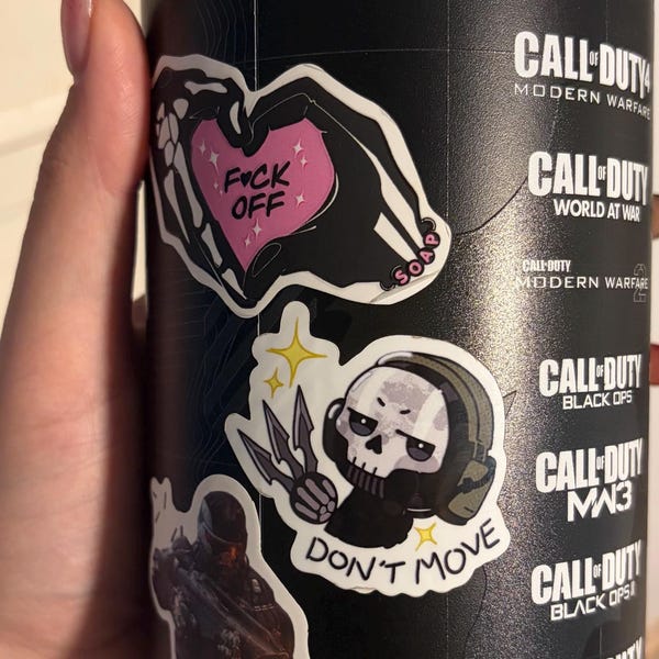 Tactical Military FPS Chibi Waterproof Stickers - Etsy