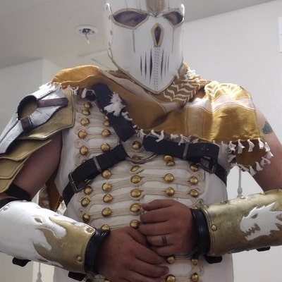 Adam N Ant Look Men's in Natural White With White Braiding Hussar ...