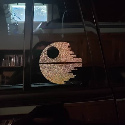Death Star Vinyl Decal, Star Wars, That's No Moon, Gift, Laptop, Car ...