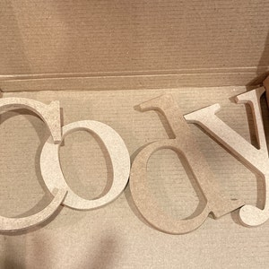 9mm Thick Toybox Letters Letters for Toy Box Craft Letters - Etsy UK