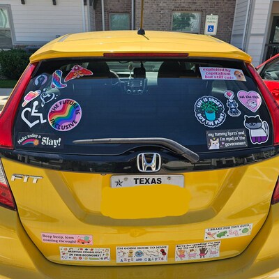 Im Just a Girl Bumper Sticker AND Magnet Funny Meme Sticker 8.7'' X 2.7 ...