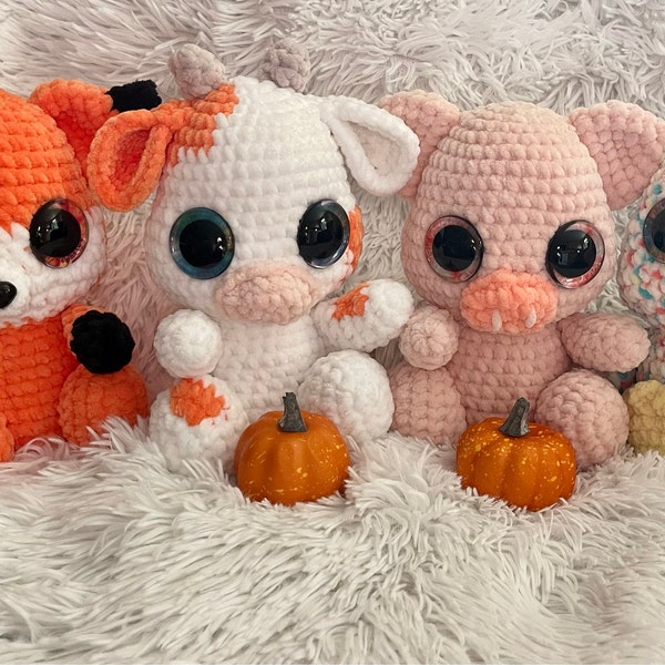 The Farm Animal Collection - Etsy UK