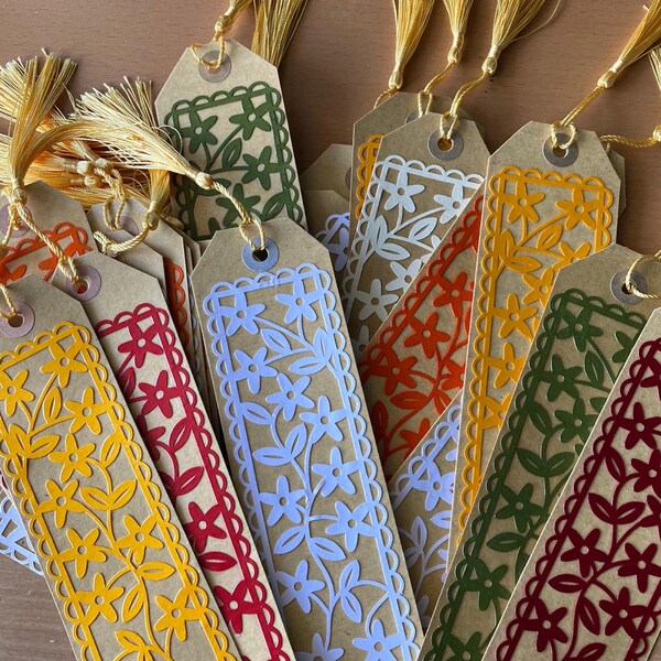 Bookmark Paper Cut Svg / Dxf / Eps / Files and Pdf / Png Printable ...