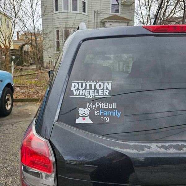 Bocephus Parody Funny Campaign 7 X 3.25 White Vinyl Transfer Decal ...