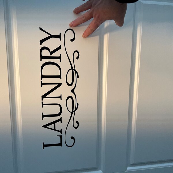 Custom Door Labels - Pantry Kitchen Laundry Welcome Office Personalized ...