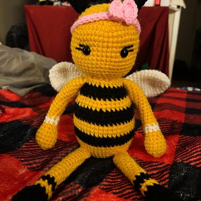 Crochet Bee Pattern, Insect Amigurumi Bee, Easy Crochet Bug Pattern ...
