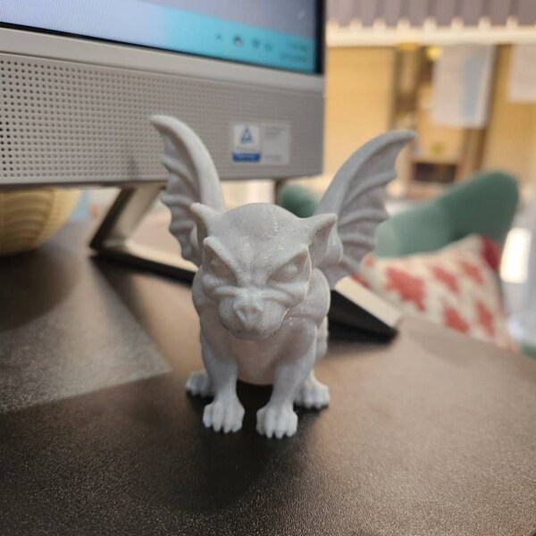 Gargoyle Statue | Stand Watch Over Your Desk or Home - Etsy