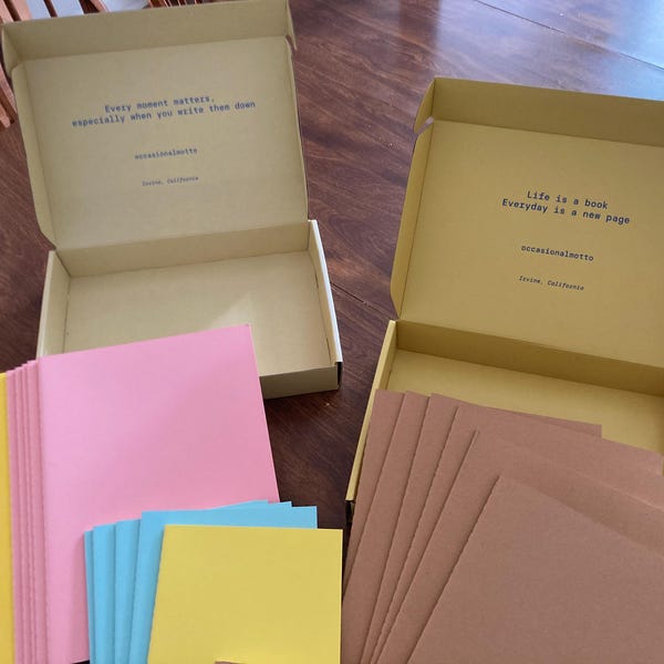 Bulk Kraft Notebooks | 60 Pages 30 Sheets | 80 Gsm Eco-friendly Paper ...