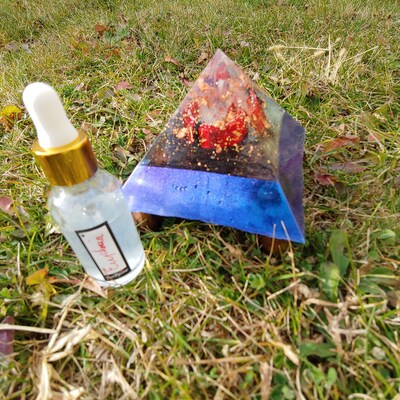 TORUS Obsidian Copper Orgone Baby Torus Shungite, Quartz, & Magic Mix ...