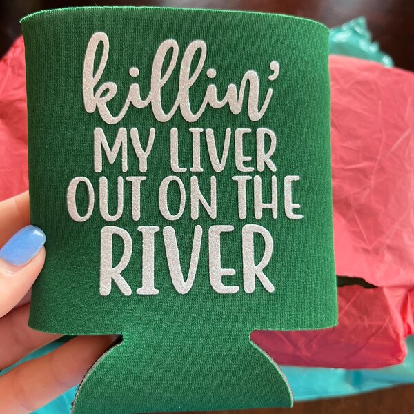 Sip It Grip It Rip It - Can Cooler / Beer Holder / Birthday Gift / Party Favor / Gift for Golfer ...