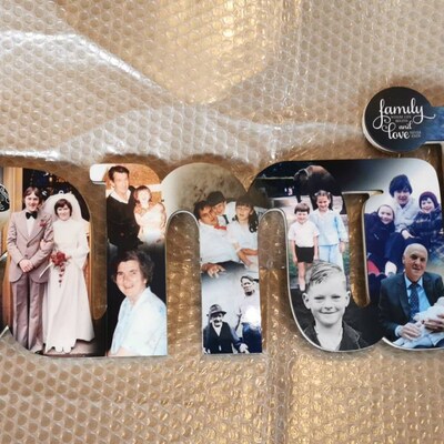 Family Family Photos Family Photo Frame Custom Photo - Etsy