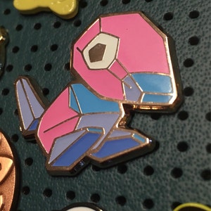 Porygon Glow-in-the-dark Hard Enamel Pin 1in. - Etsy