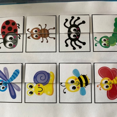 Caterpillar Letter Matching Printable, Busy Book, Learn Alphabet ...