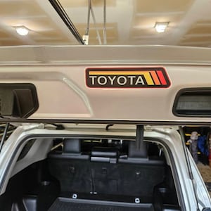 Toyota Retro Vintage Decal Sticker Round 4 Inch 3 Stripe - Etsy