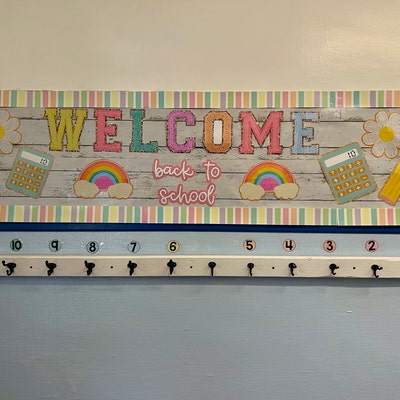 Back to School Bulletin Board With Fun Back to School Activity - Etsy