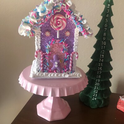 Cotton Candy Gumdrop Christmas Trees, Candy Land Trees, Pink Christmas ...
