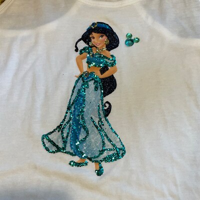 Disney Princess Merida. Fabric Painted & Glitterd T-shirt or - Etsy