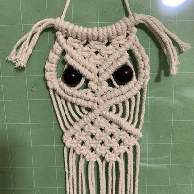 Macrame Key Chain PDF Pattern Tutorial Instant Download Free Macrame ...
