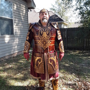 King Theoden of Rohan Armor Leather Armor Lord of the - Etsy