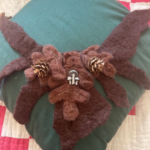 Felted Toadstool Boot Toppers. Made by Myself With Very Soft Australian ...