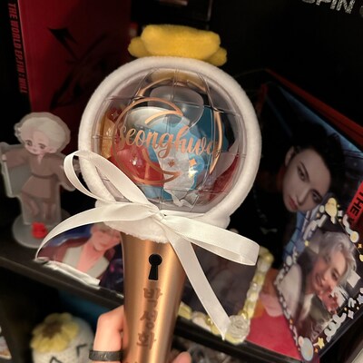 Ateez Aniteez Seonghwa Ddeongbyeoli Lightstick Cover Lightiny Bunny ...