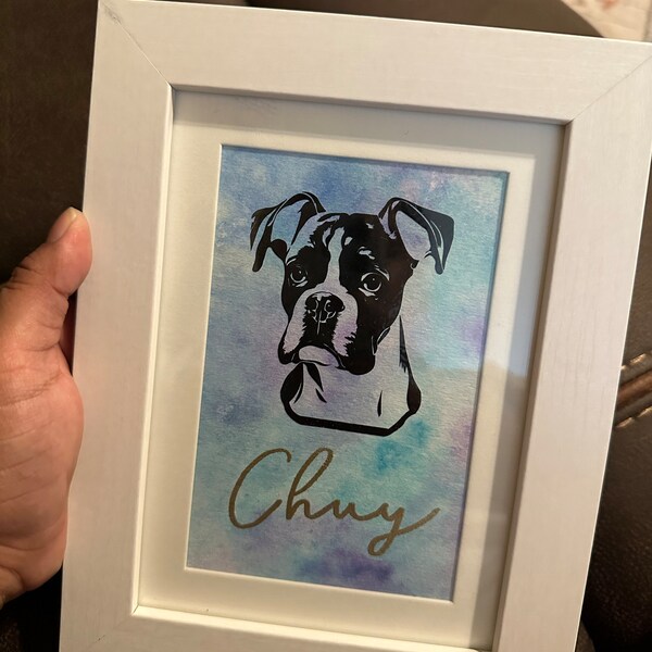 BOXER HEAD SVG, Boxer Head Clipart, Boxer Head Dog Svg Files for Cricut ...