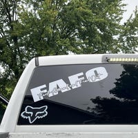 LOCALLY HATED 22x4 Vertical Windshield Vinyl Decal Sticker Diesel Truck ...