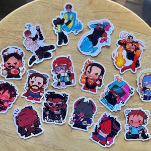 Dispatch | 2in Chibi Stickers - Etsy