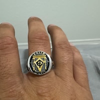 Freimaurer Ring Masonic A.F.A.M. Ancient free and accepted Masons ...