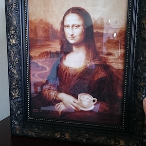Coffee Art, Starry Night, Painted Using Only Coffee, Stars, Van Gogh ...